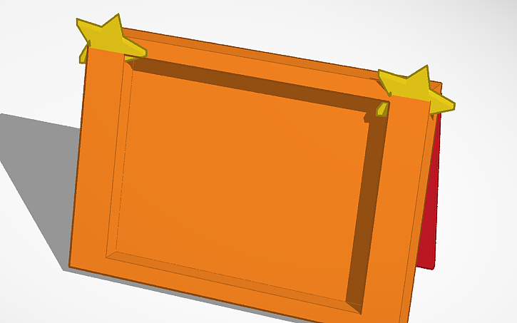 3D design Photo frame - Tinkercad