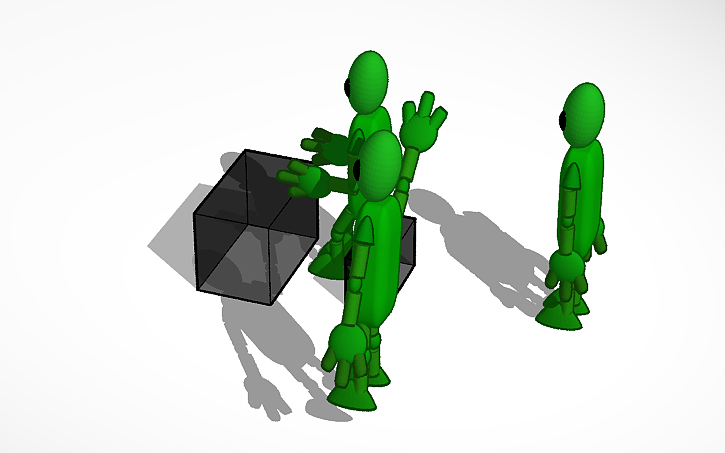 3d Design Инопланетянин Tinkercad