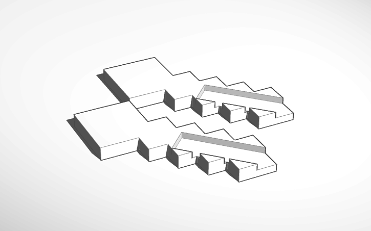 3D design minecraft sword hilt - Tinkercad