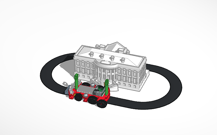 3D design Night patrolling robot - Tinkercad