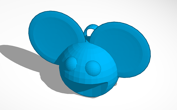 3D design dead mouse - Tinkercad