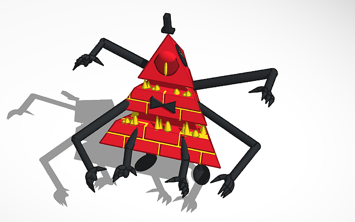 3D design ANGRY BILL CIPHER - Tinkercad