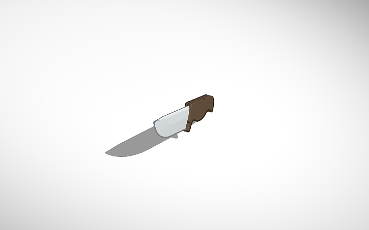 3D design Hunting Knife | Tinkercad