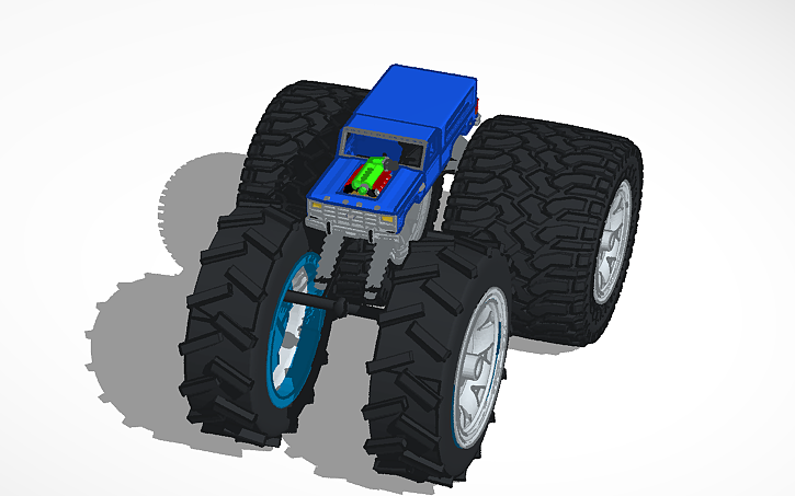 3D design upgraded ford - Tinkercad