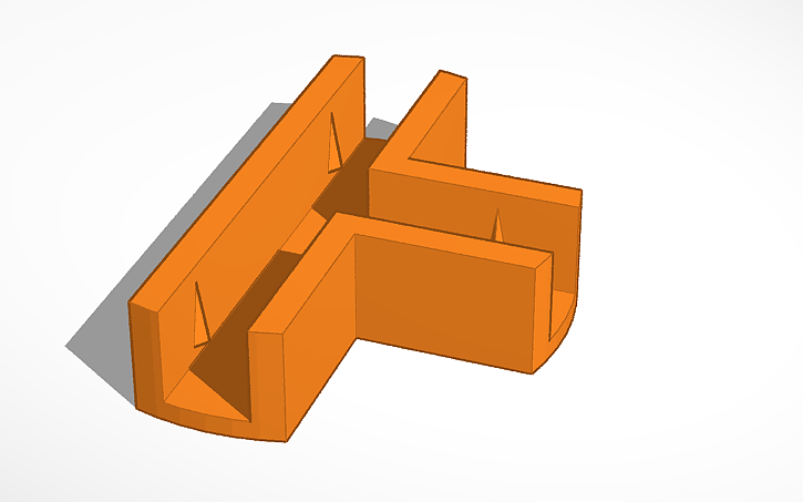 3D design T Joint - Tinkercad