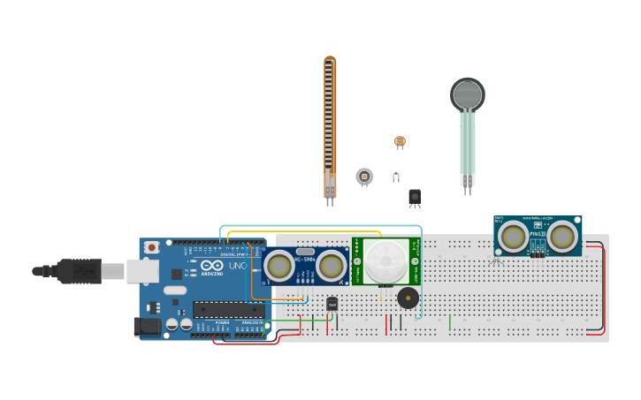 Circuit design C - Tinkercad