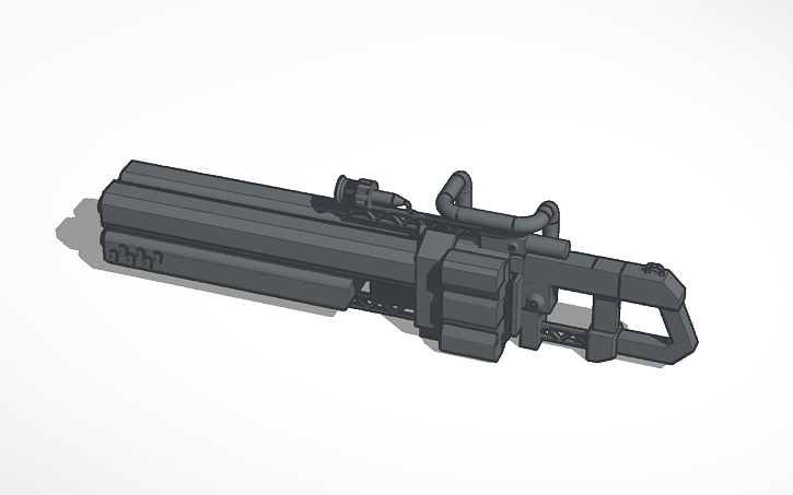 3D design Titanfall Northstar Plasma Railgun - Tinkercad