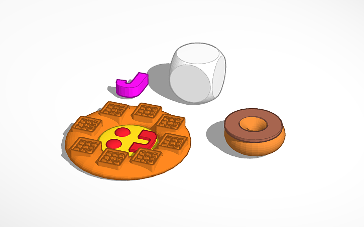 3D design Food - Tinkercad