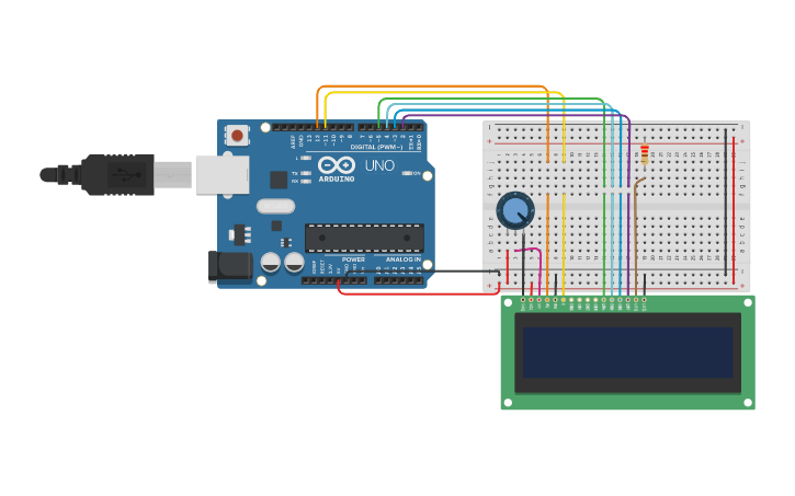 Circuit design CIRCUITOS CON PLACA ARDUINO. - Tinkercad
