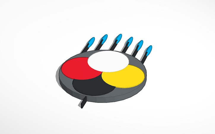 3D design medicine wheel | Tinkercad