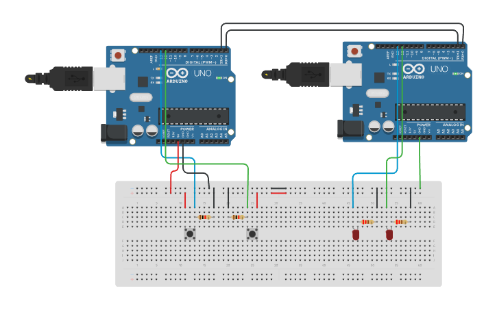 Circuit design Serial - Tinkercad