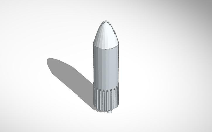 3D design rocketship 4 | Tinkercad