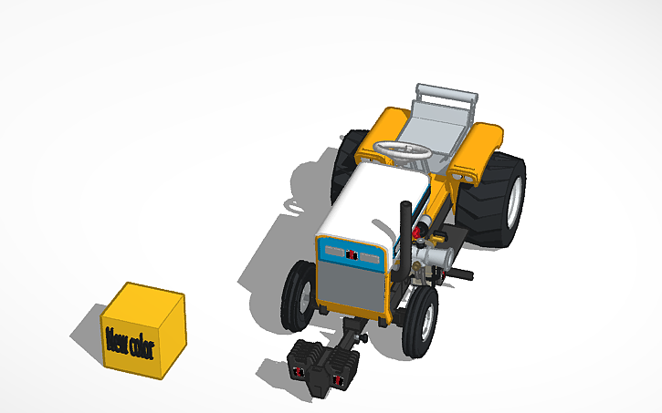 3D design Cub Cadet 106 Super Stock Alcohol Puller - Tinkercad