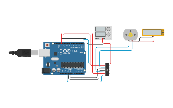 Circuit design parta - Tinkercad