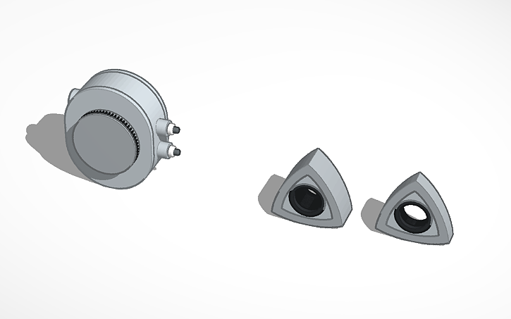 3D design Rotary Assembled (Rotary) - Tinkercad