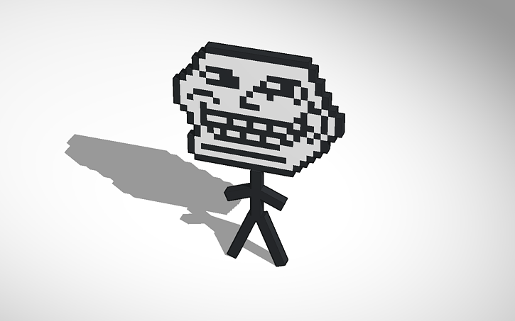 3D design Troll MAN! | Tinkercad
