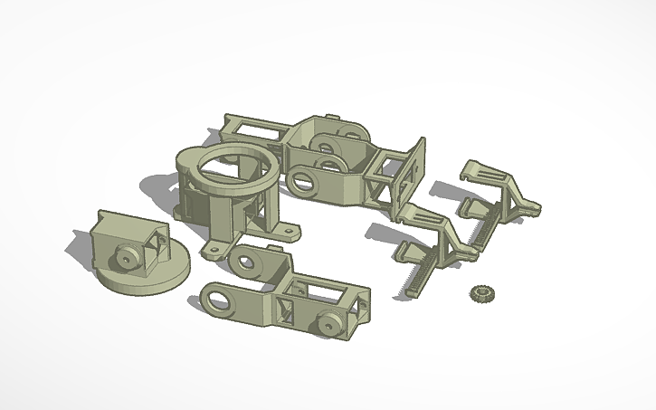 3d Design Robotic Servo Arm Tinkercad