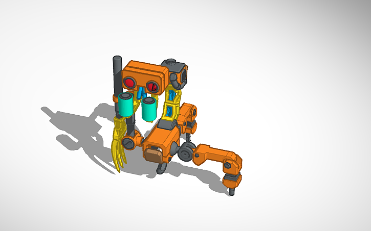 3D design Haybot - Tinkercad
