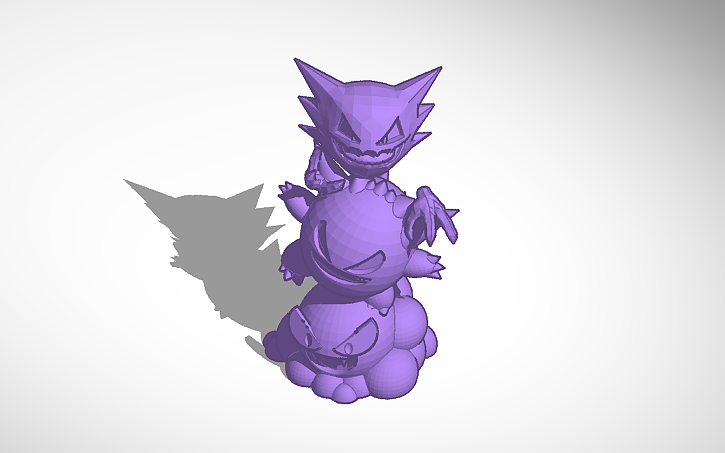 3D design Pokémon Stack - Tinkercad
