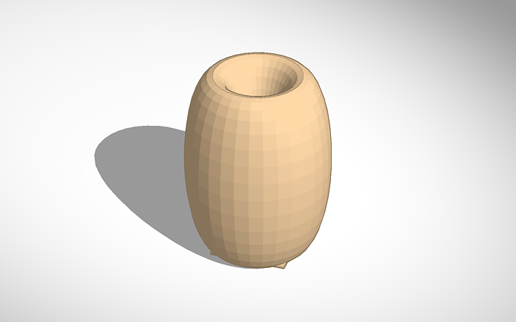 3D design Pot | Tinkercad