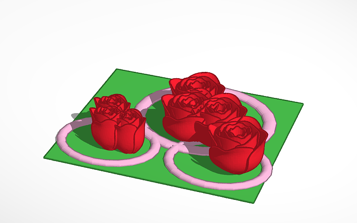 3D design Anjali's Rose Design | Tinkercad