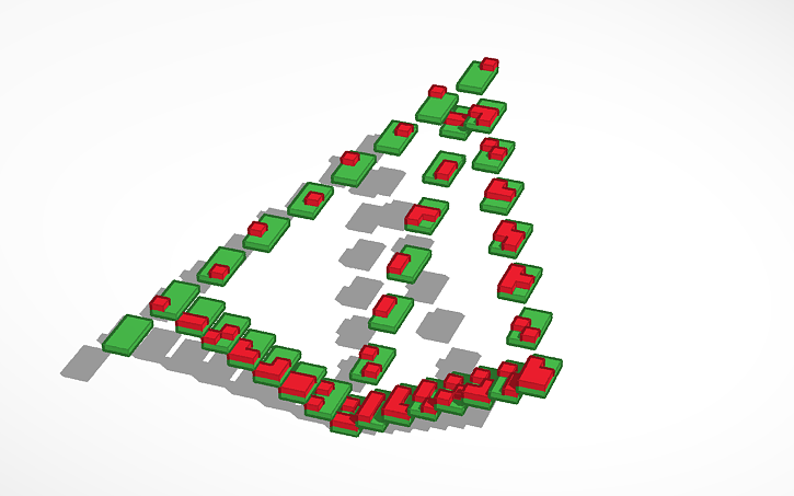 3D design trougao - Tinkercad