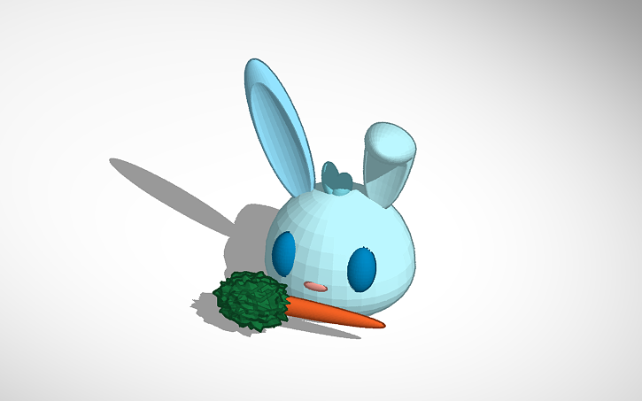 3D design BUNNY! | Tinkercad