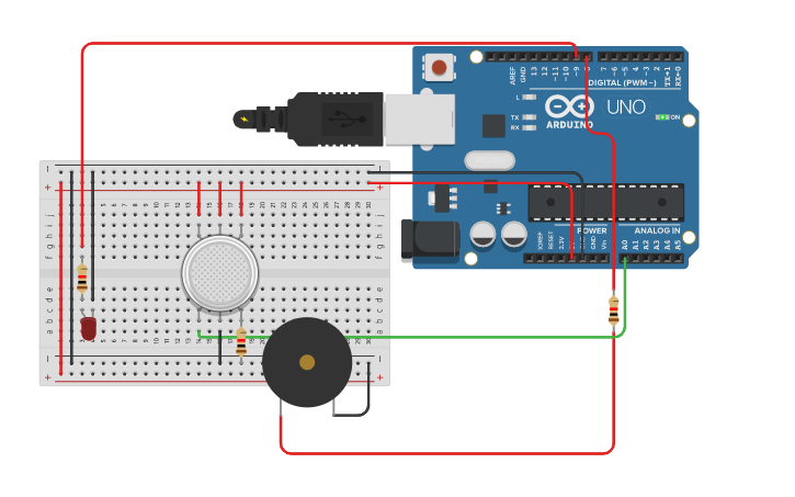 Circuit design EMBEDDED - LAB 7 - TASK 3 | Tinkercad