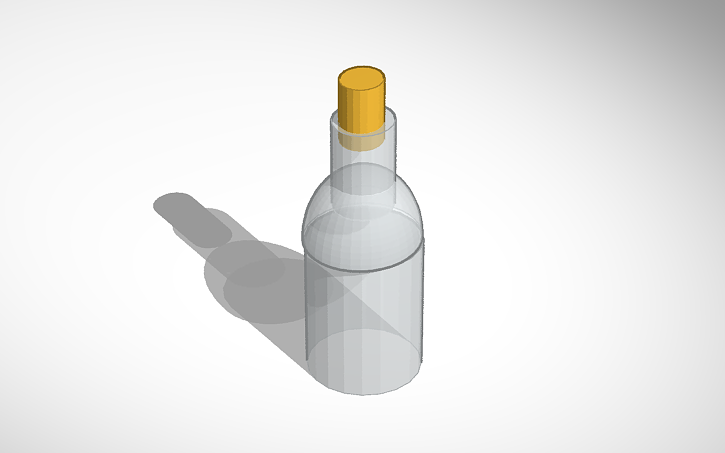 3D design Bottle | Tinkercad