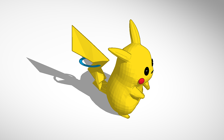 3D design Pikachu | Tinkercad