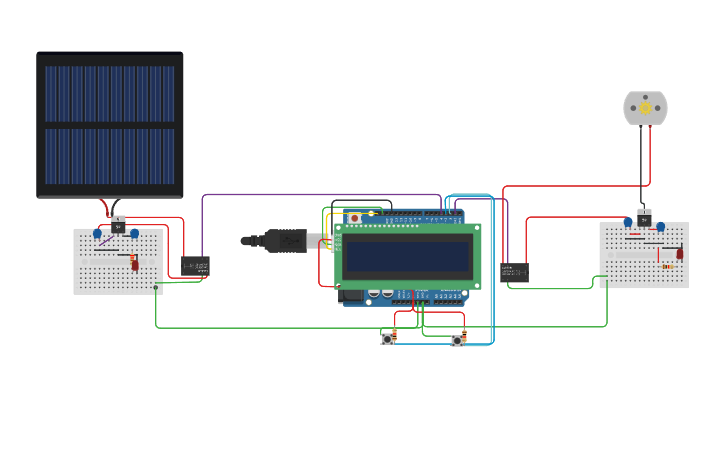 Circuit design Proyecto Energia - Tinkercad