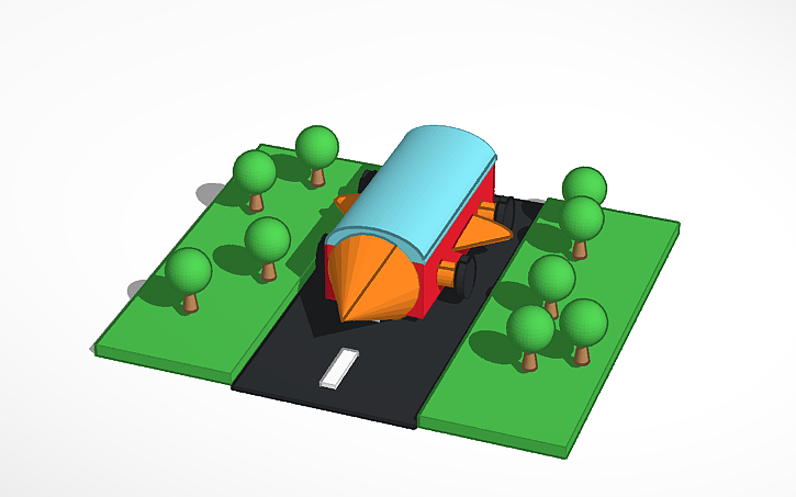 3D design ROAD | Tinkercad