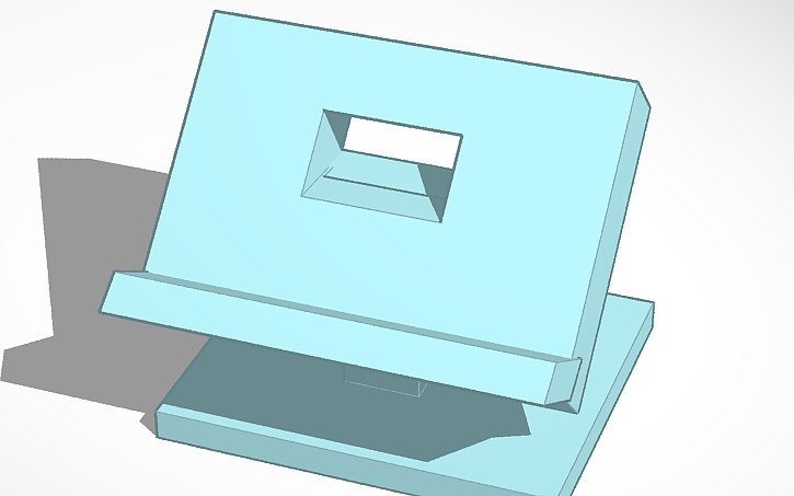 3D design JT Gerber Controller stand | Tinkercad