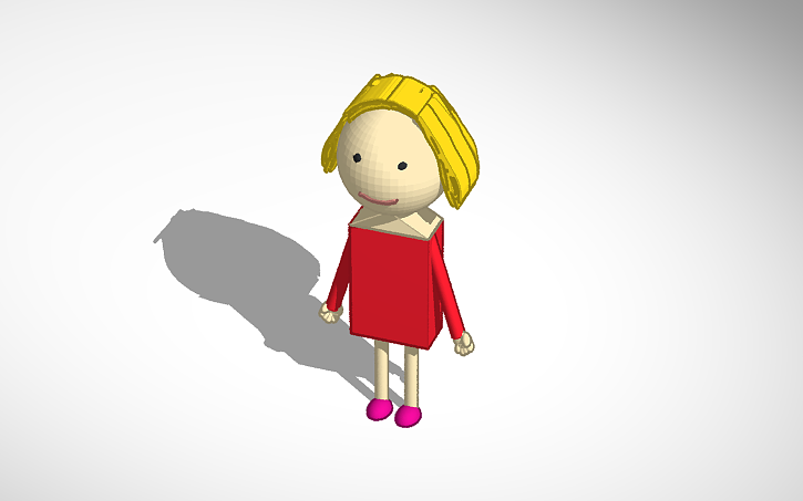 3D design Girl - Tinkercad
