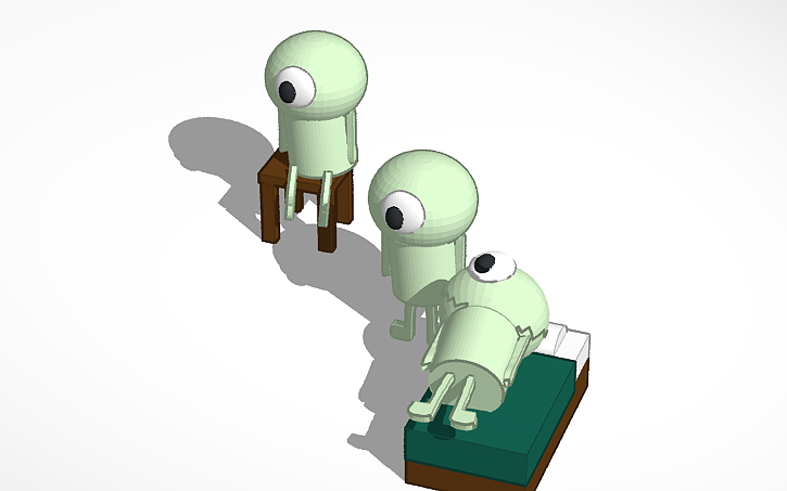 3d Design Copy Of Alien Tinkercad