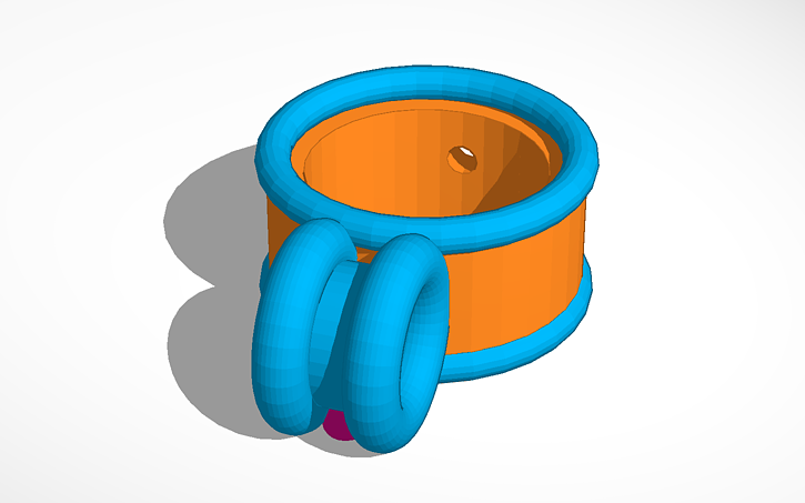 3D design Pole Rope Holder | Tinkercad