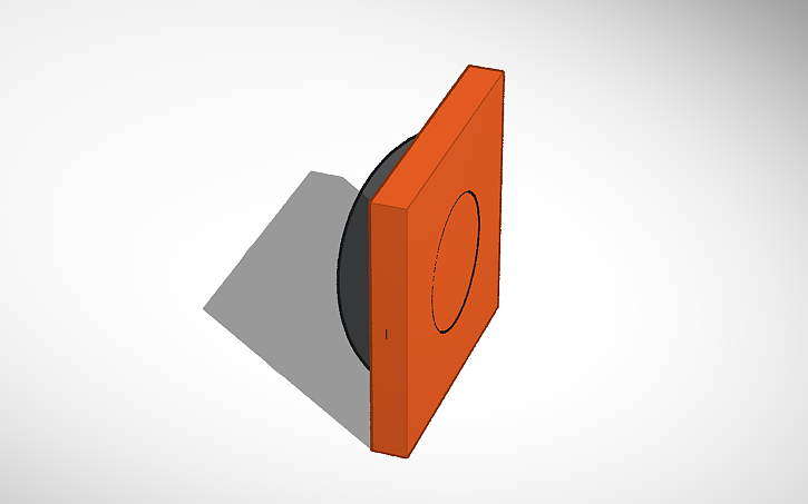 3D design Infrared sensor - Tinkercad