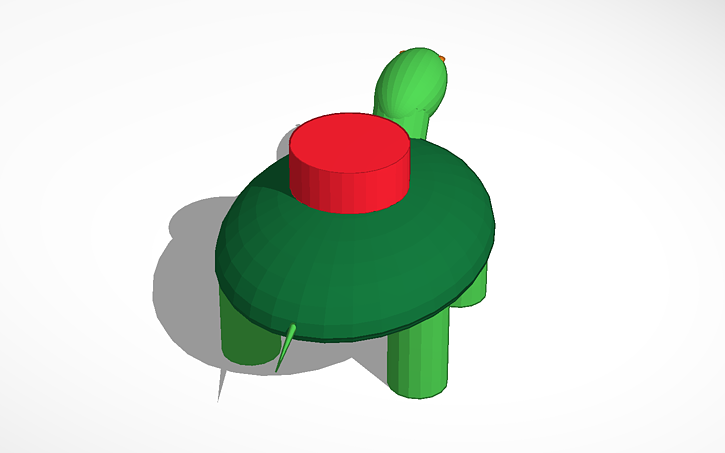 3D design mine turtle!!!! - Tinkercad
