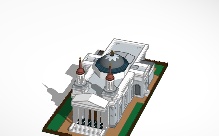 3D design My Imaginary Church - Tinkercad