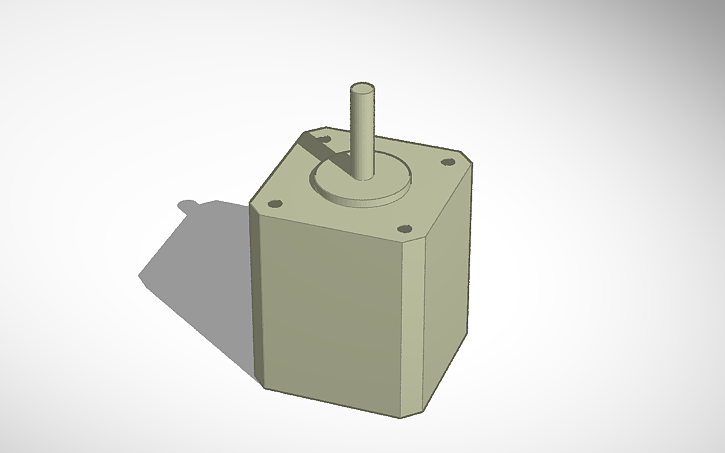 3D design Nema 17 Stepper Motor STL Model - Tinkercad