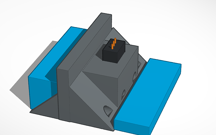 3D design Central hidroelectrica - Tinkercad