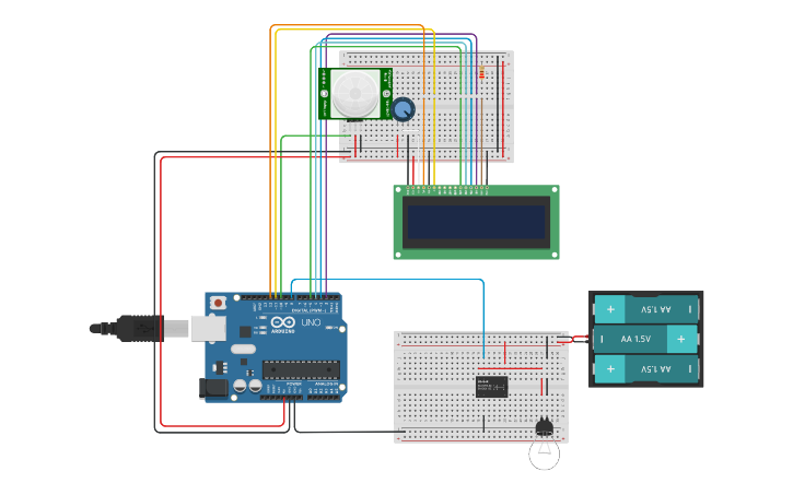 Circuit design PID with resetting timeout. | Tinkercad