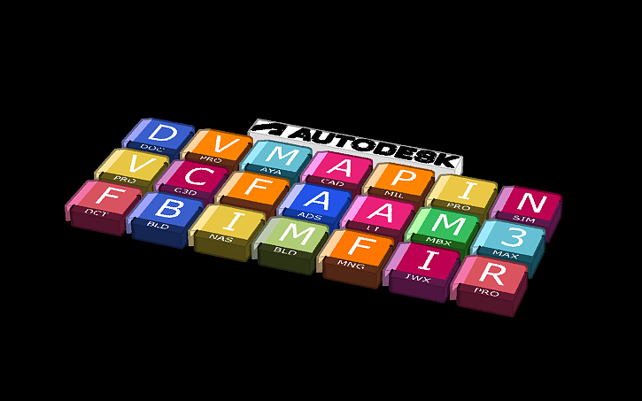 3D design Autodesk Alphabet - Tinkercad