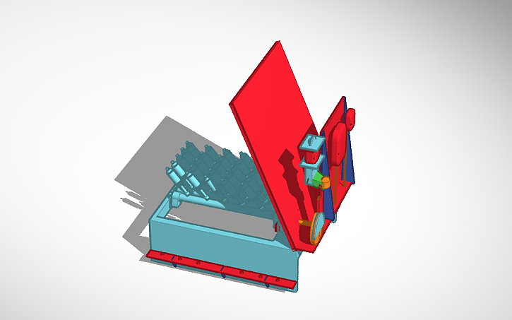 3D design Hedgehog Launcher - Tinkercad
