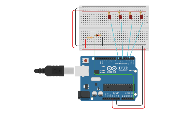 Circuit design Lab 4 : NTC นภสร เทพสุวรรณ 6201021621029 | Tinkercad