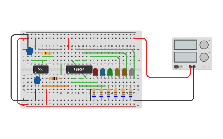 Circuit design LAB6-2 | Tinkercad