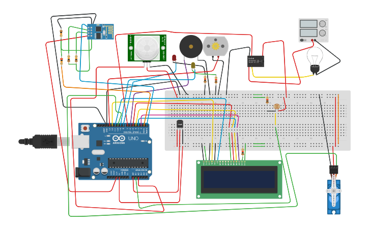 Circuit Design Project Room Temperature And Light Monitoring By Addisu