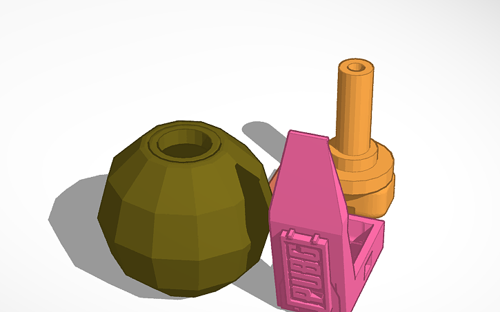 3D design Grenade - Tinkercad