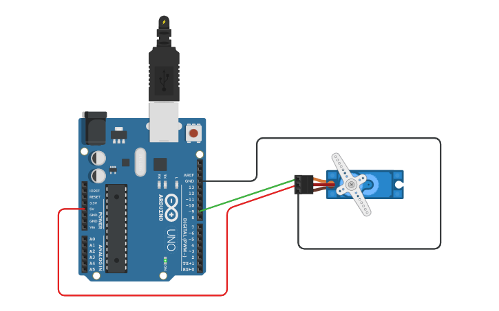 Circuit design Controlling the Speed of Servo Motor with Arduino using ... Circuit design Controlling the Speed of Servo Motor with Arduino using ...
