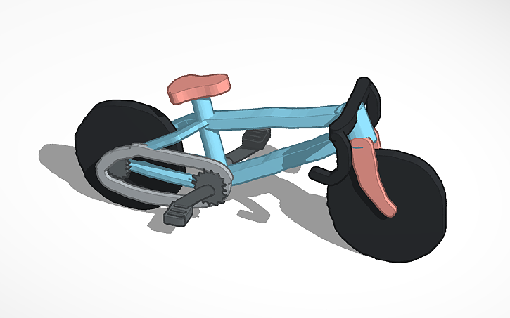 3d Design Scribble Bicycle Tinkercad